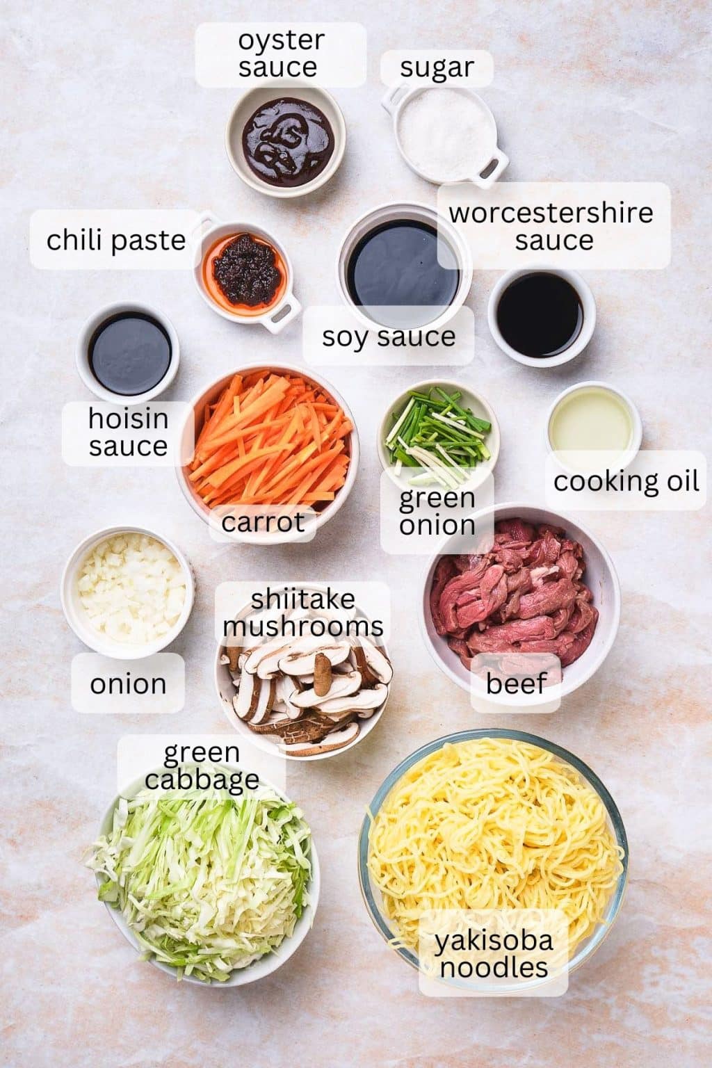 Quick Stir-Fry Beef Yakisoba - All The Noodles