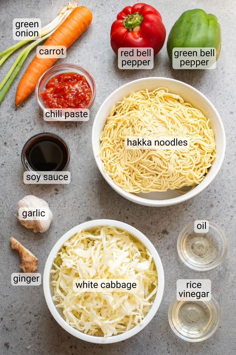 Hakka Noodles Stir-Fry