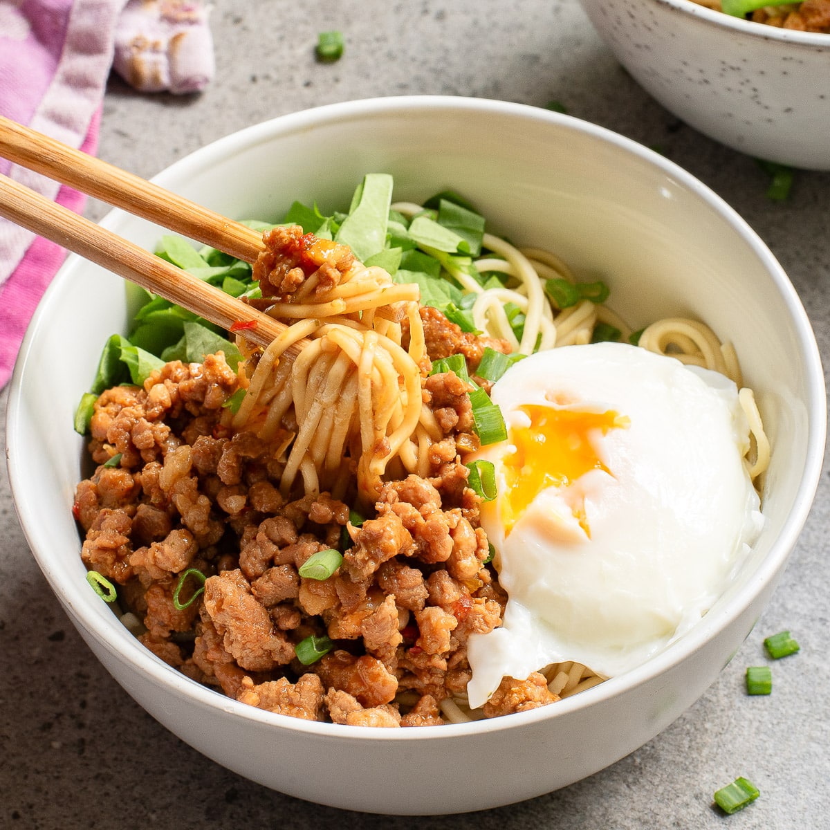 Spicy Pork Mazemen