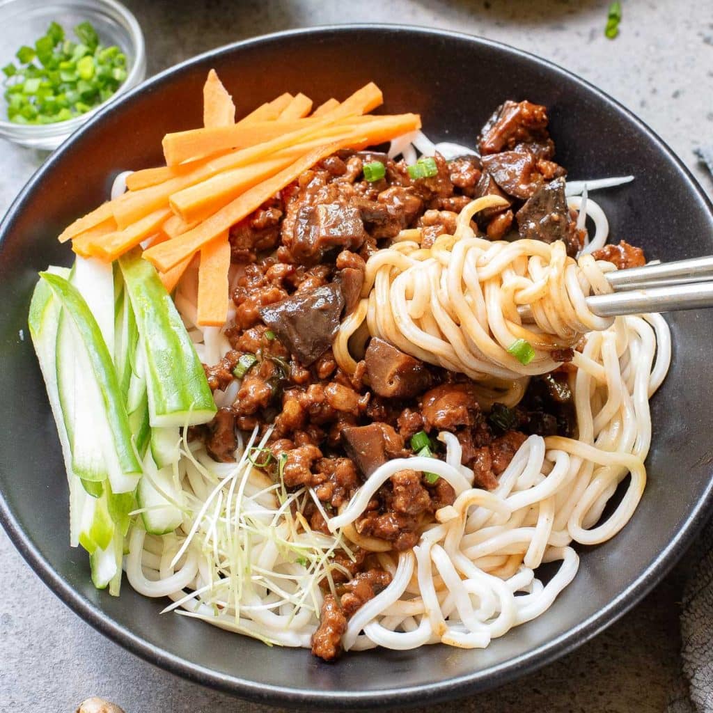 Beijing Noodles or Zha Jiang Mian